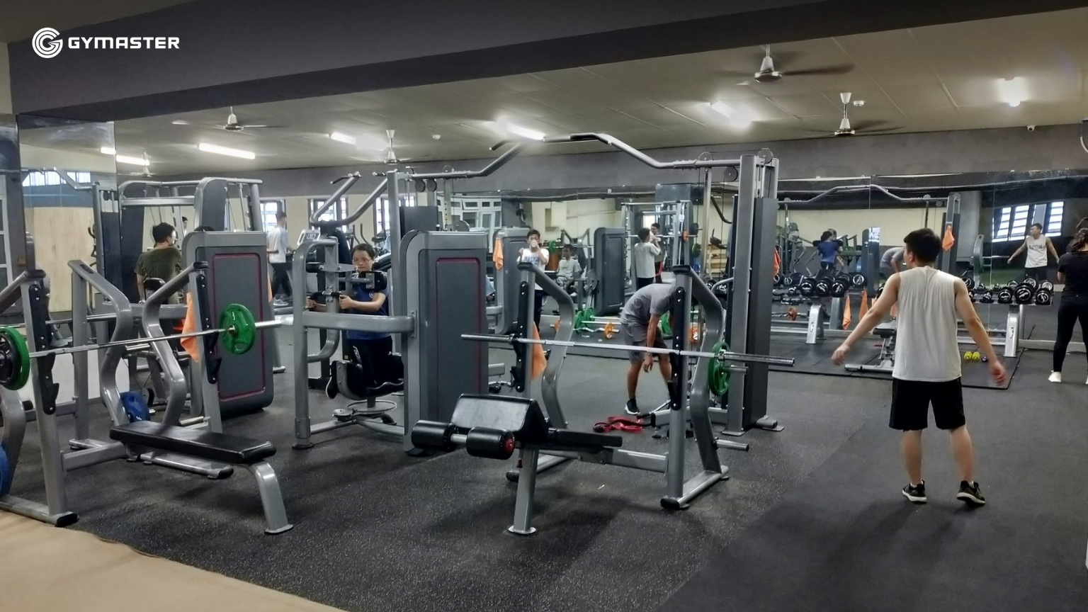 SETUP PHÒNG GYM ĐẠI HỌC Y DƯỢC | GYMASTER.VN