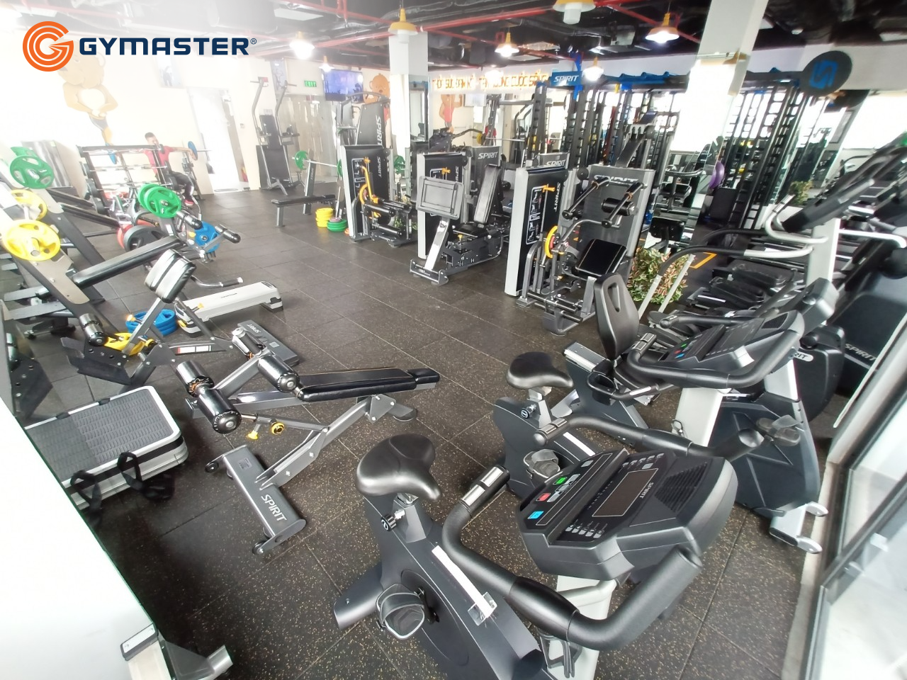 SETUP PHÒNG GYM DỰ ÁN TỔ HỢP MARS GYM QUẬN 1 | GYMASTER.VN